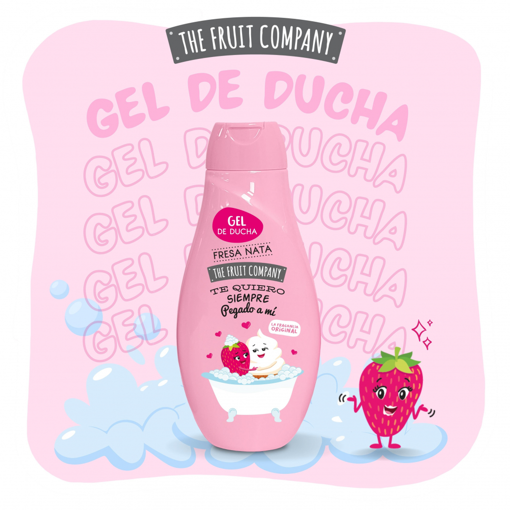 Gel de Ducha Fresa Nata 600 ml TFC – The Fruit Company