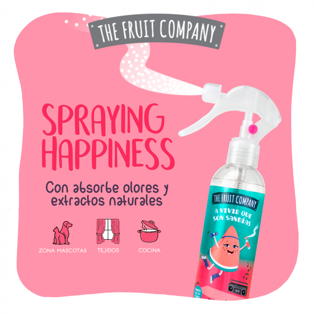 Spray Ambientador Sandía Multiusos 250 ml TFC – The Fruit Company